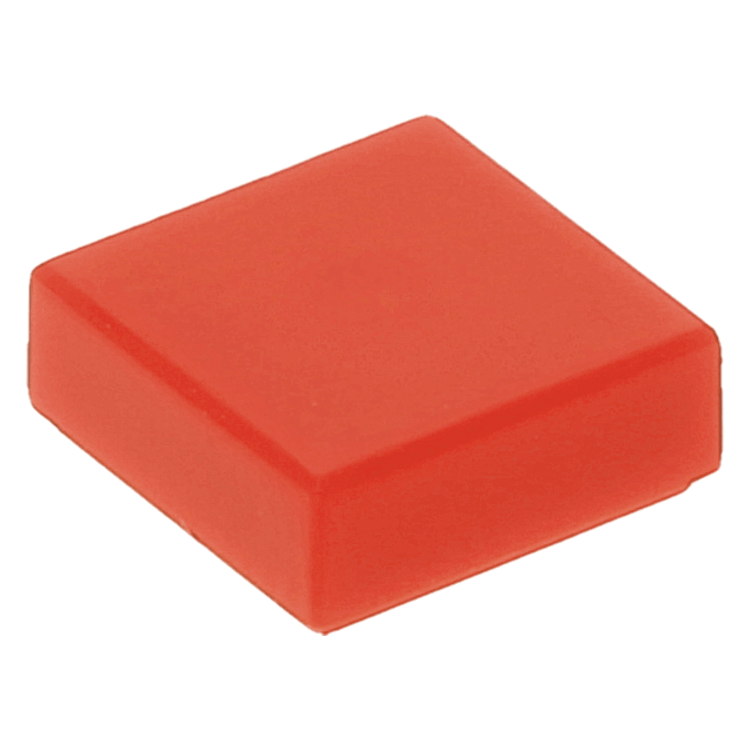 LEGO Einzelteil 3070b - Red Tile 1 x 1 with Groove bei BrickScout