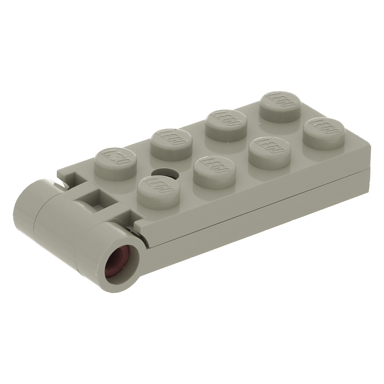 LEGO Einzelteil 3149c01 - Light Gray Hinge Plate 2 x 5 - Complete ...