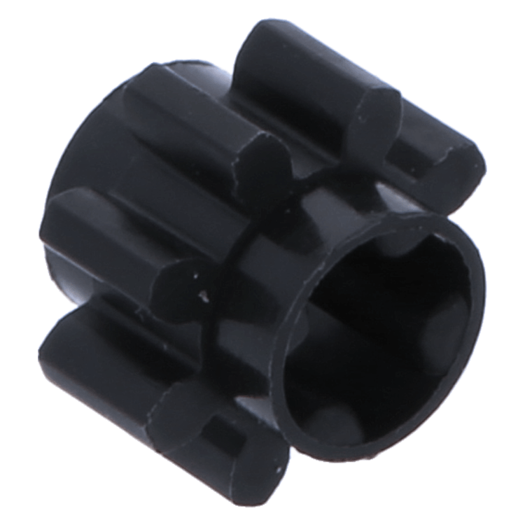 LEGO Einzelteil 3647 - Black Technic, Gear 8 Tooth Type 1 bei BrickScout