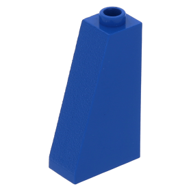 LEGO Einzelteil 4460a - Blue Slope 75 2 x 1 x 3 - Completely Open Stud ...